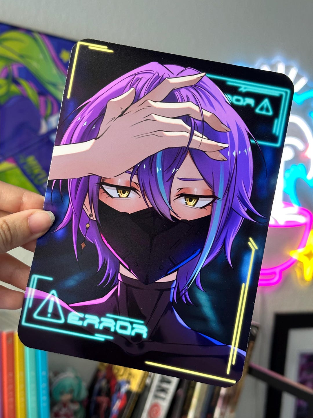 Cyberpunk Rui 5x7 Mini Print [PJSK] - Etsy