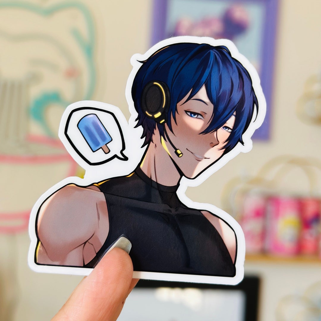 KAITO - VOCALOID Inspired Decal Sticker - Etsy