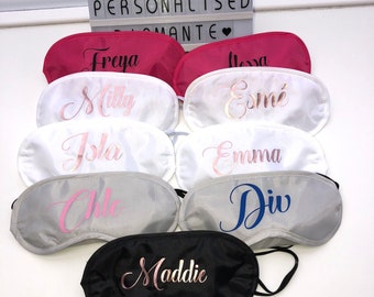 Sleepover Eye Masks Sleep Masks Spa Party Personalised | Etsy