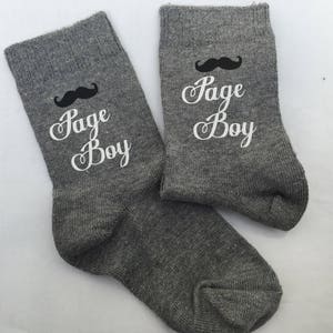 Page Boy Socks Ring Bearer Socks Usher Socks Little Usher - Etsy UK
