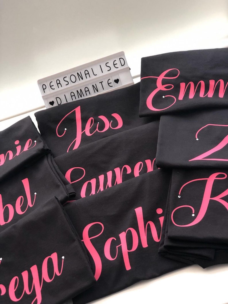 Slumber Squad Sleepover Birthday Pamper Party T Shirt Sleep Etsy