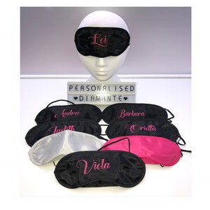 Sleepover Party Eye Masks Eyemask - Etsy UK