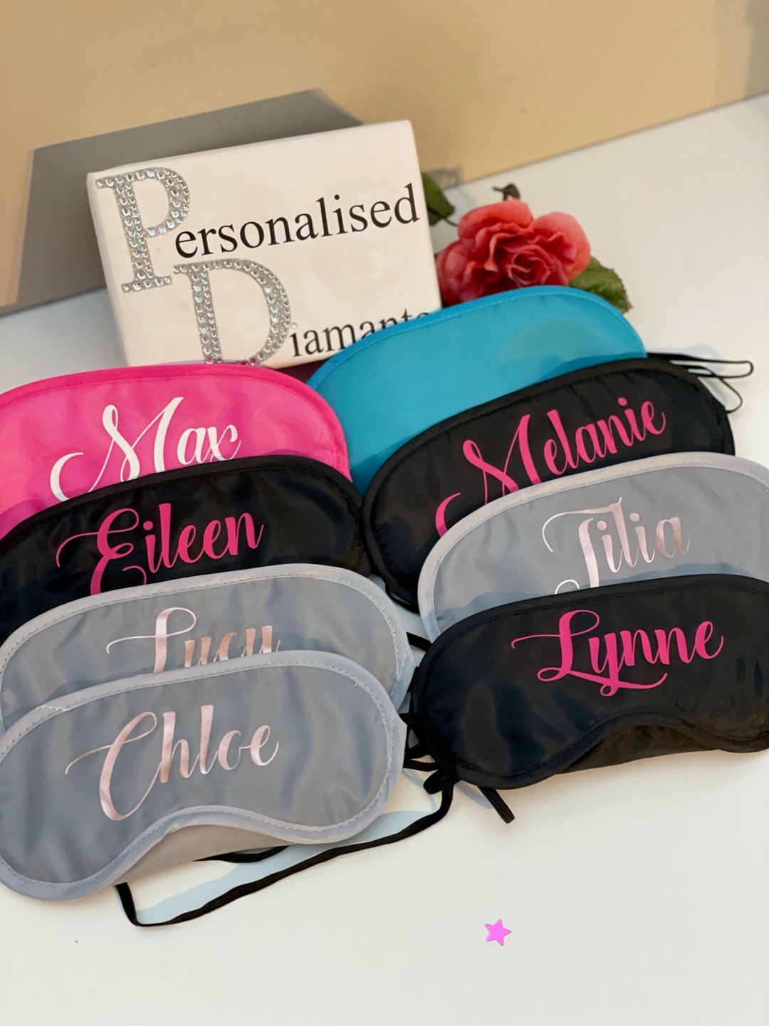 Personalised Sleep Eye Mask - Etsy
