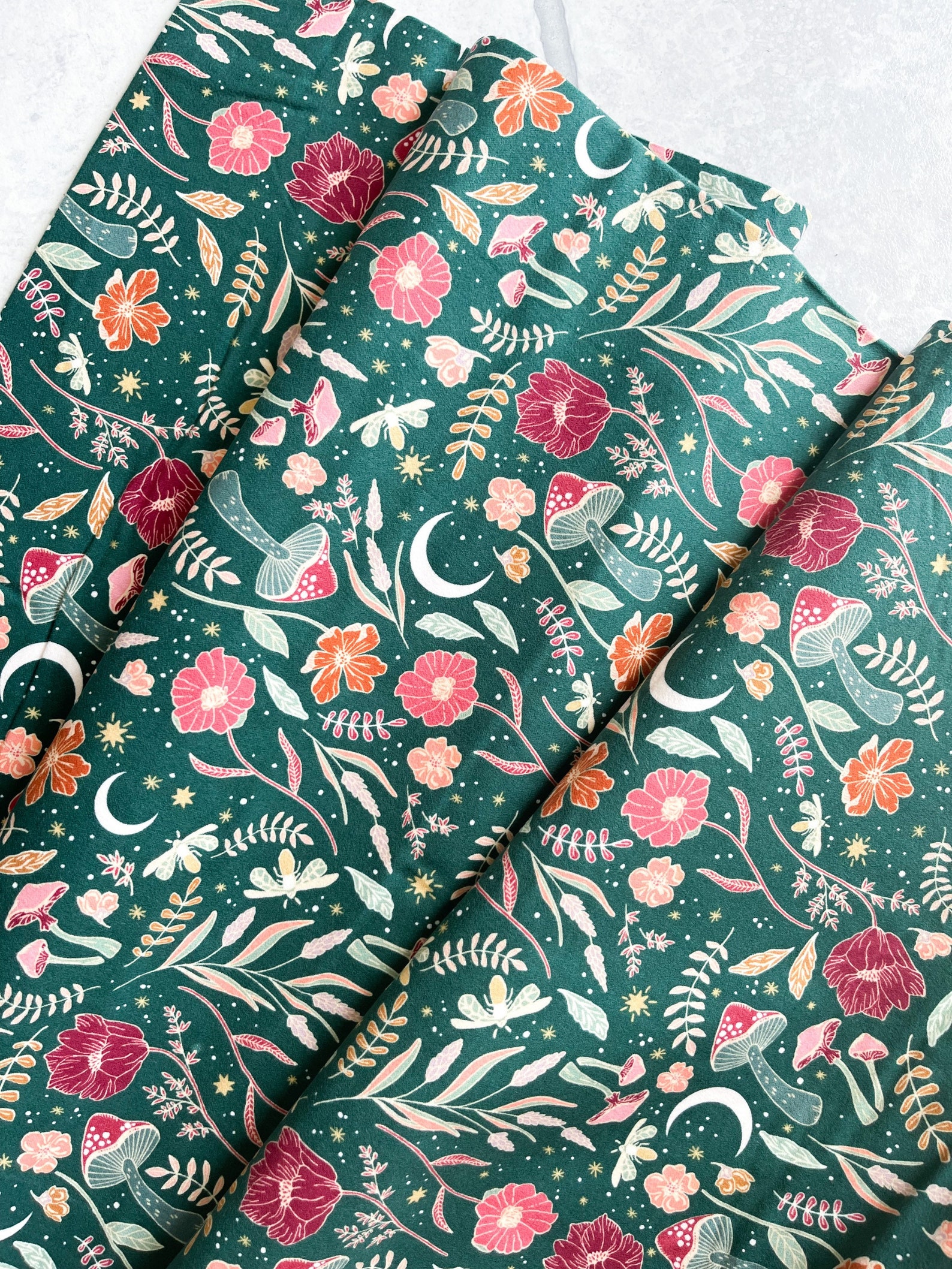 Flannel Wildwood Nightfall by Art Gallery Fabrics AGF - Etsy Canada