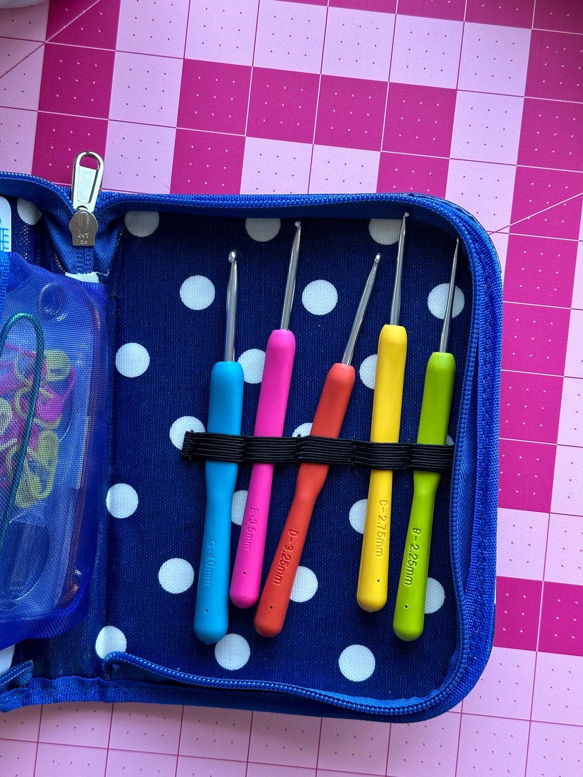 Be Craftee - 9 Crochet Hook Set W/accessories & Case - Etsy