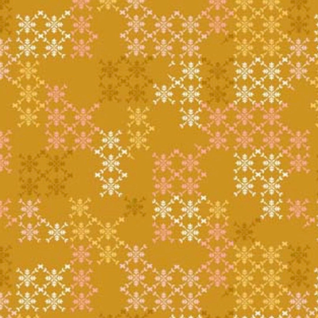 Multi Lattice Gold - Hampton Court by FIGO Fabrics - Etsy