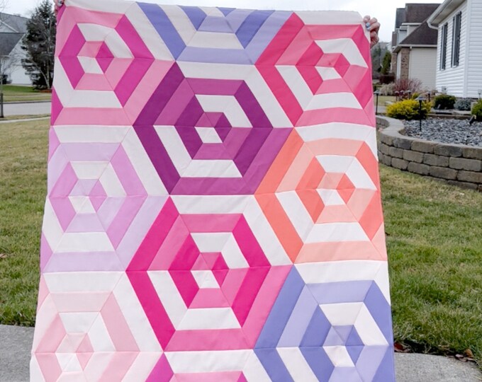 Preorder Fronds Quilt Kit Evolve Throw Suzy Quilts Pattern - Etsy