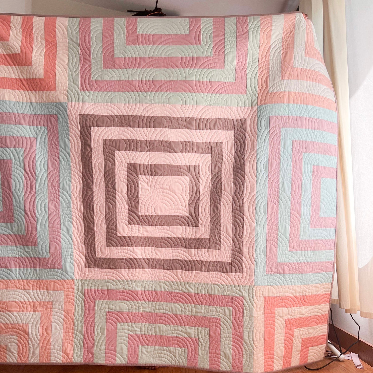 Fireside Quilt Kit Baby Size Cotton Candy Dreamsicle - Etsy