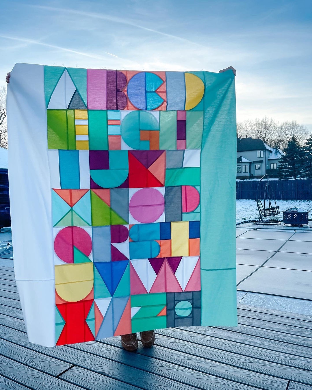 Letra Quilt Kit by Bound Co - Skittles - Etsy