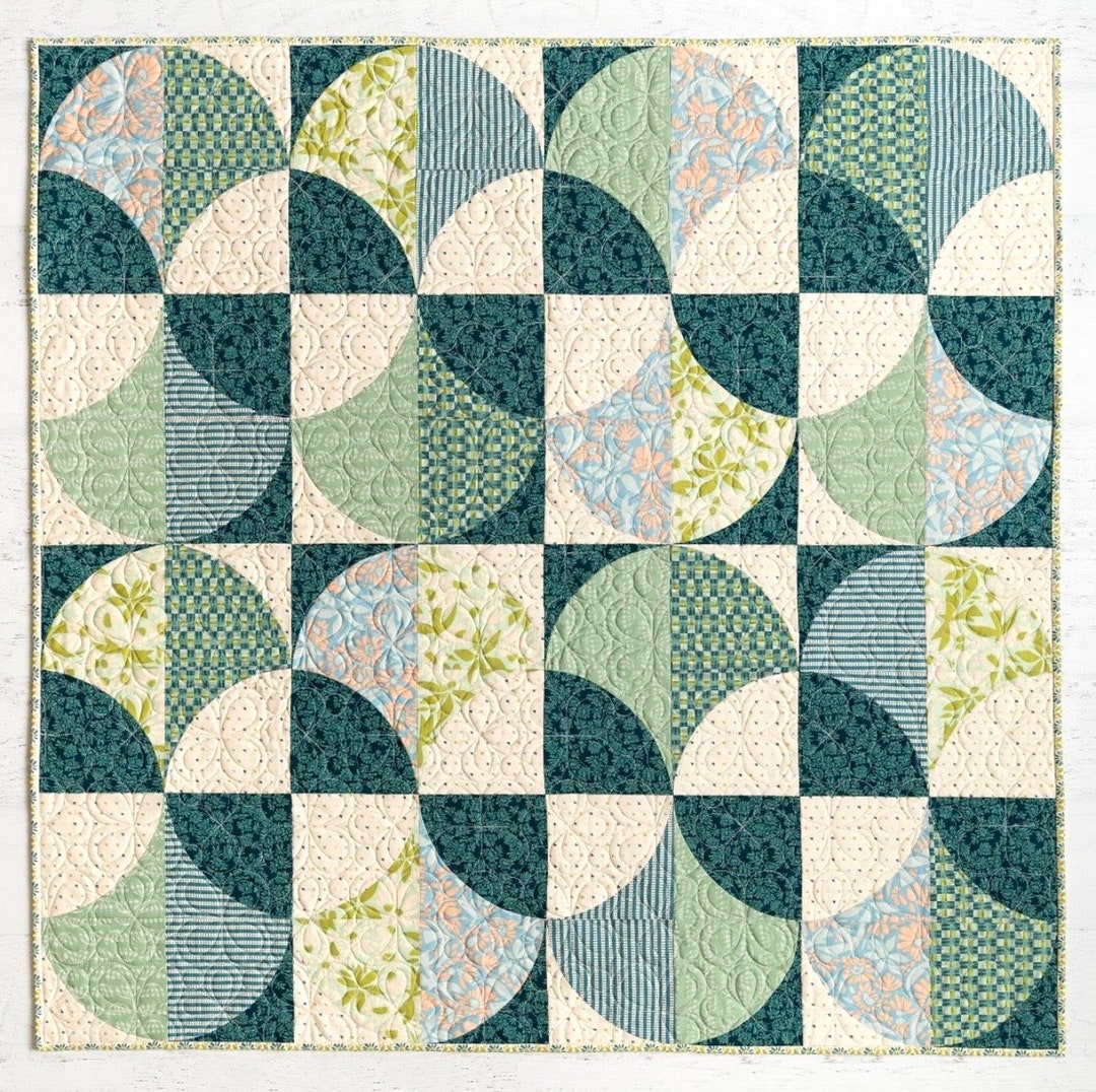 Preorder Fronds Quilt Kit Evolve Throw Suzy Quilts Pattern - Etsy