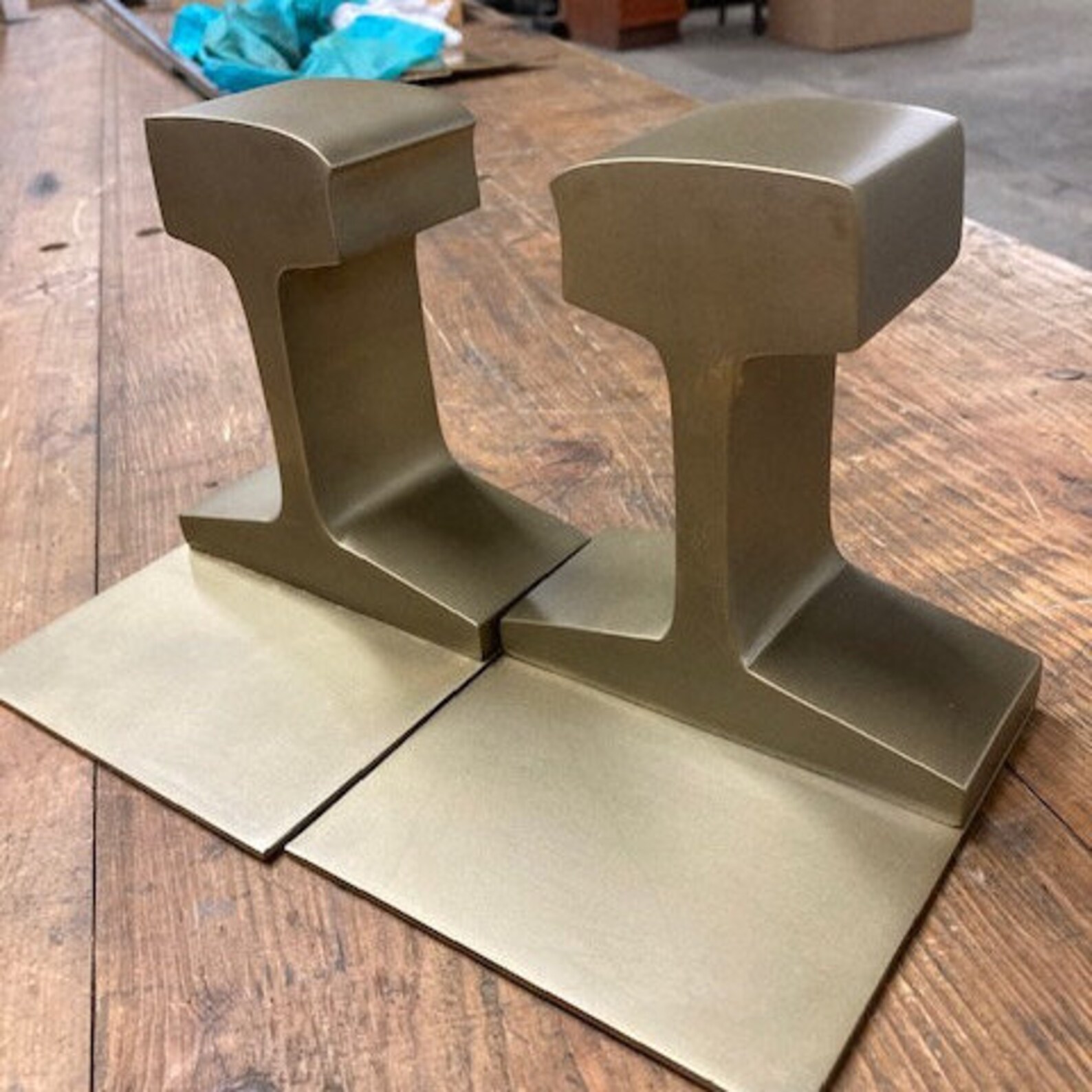 Railroad Track Bookends - Etsy