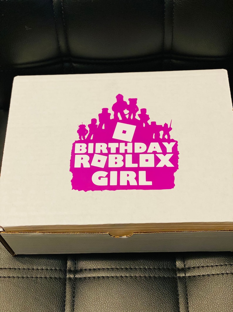 Roblox Birthday Box | Etsy