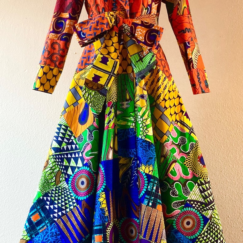 Multi Colored Coat - Etsy