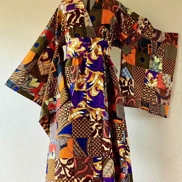 Patchwork Kimono - Etsy