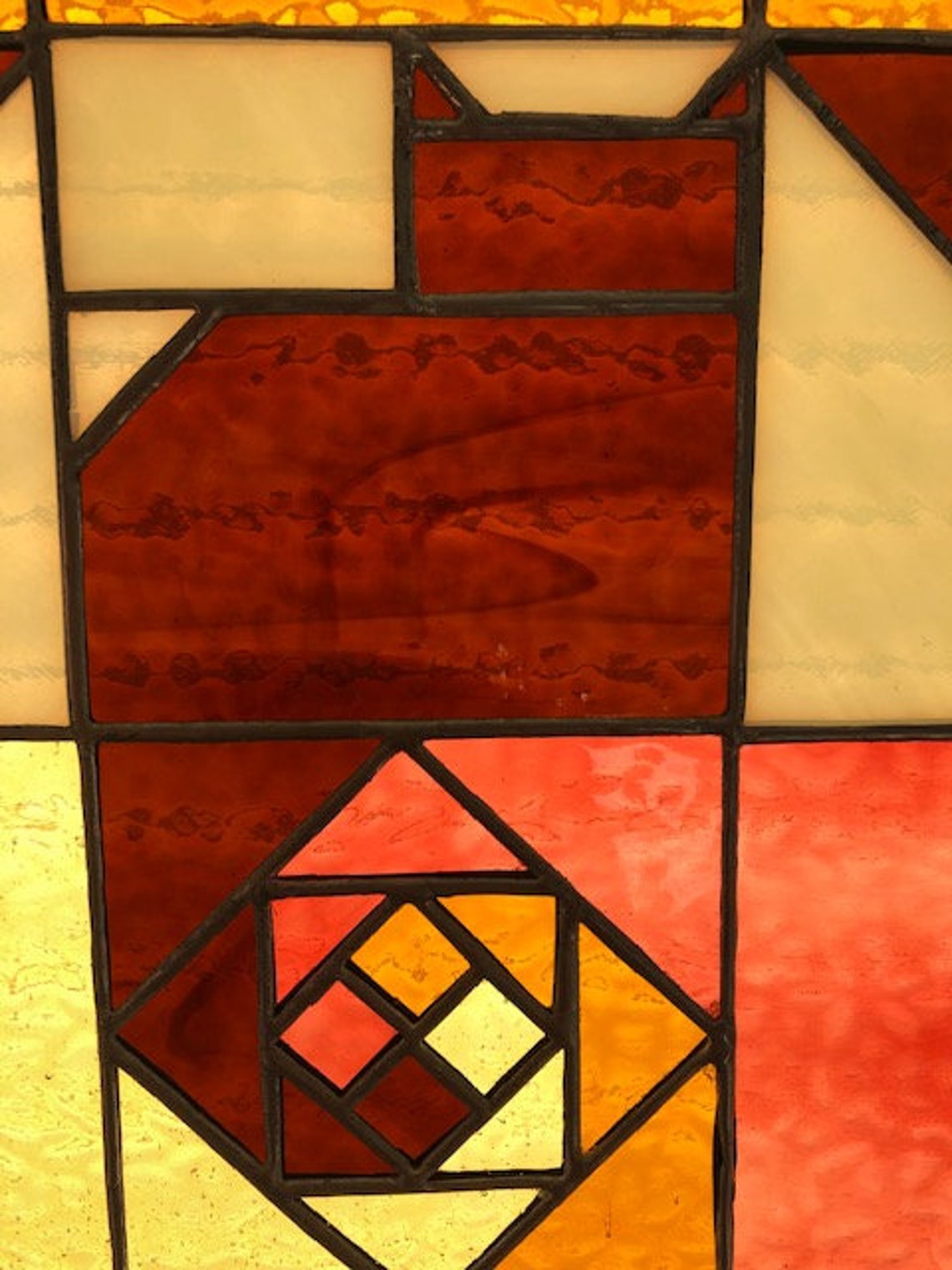 Twisted Tails Stained Glass Panel - Etsy