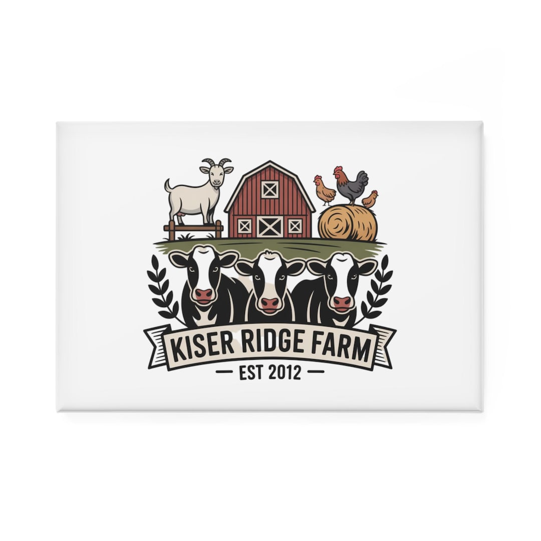 Kiser Ridge Farm Logo Magnet - Etsy