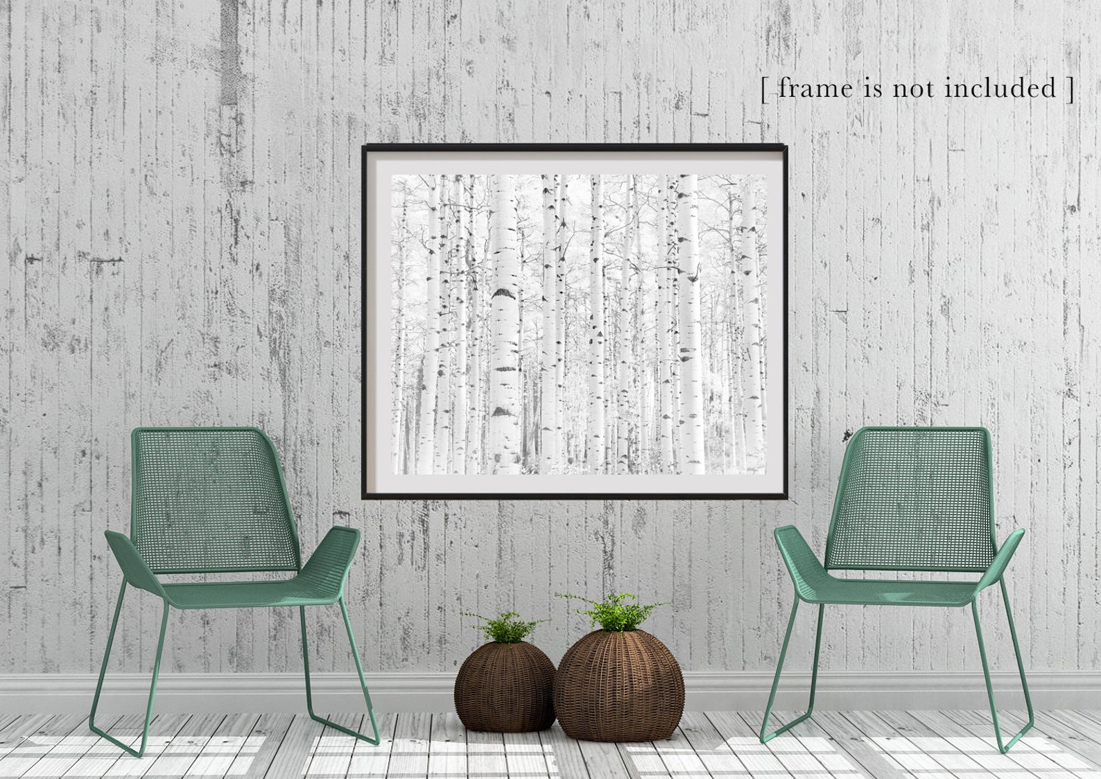 Aspen Tree Wall Art Aspen Grove Print Black and White Photography Aspen ...
