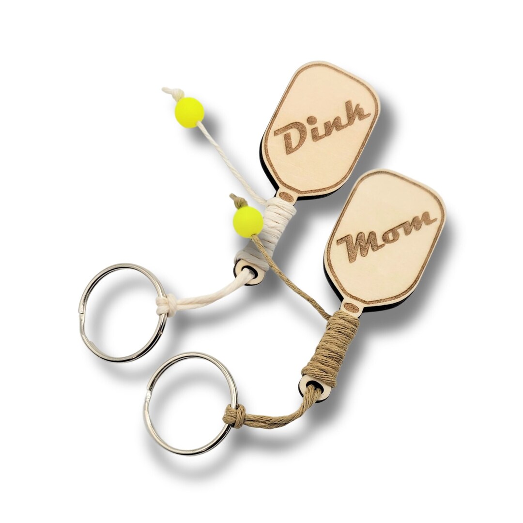 Personalized Pickleball Paddle Keychains! Pickleball Paddle Gift for ...