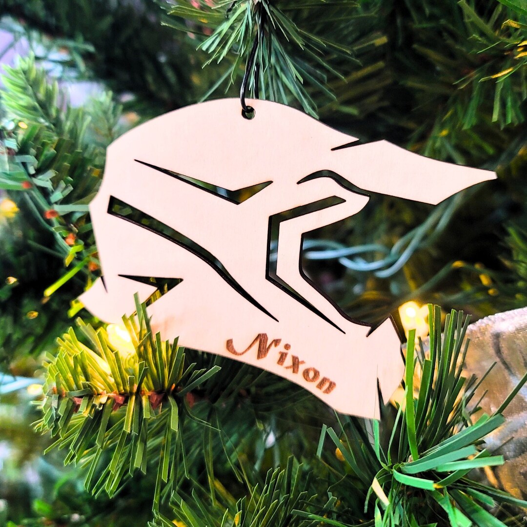 Personalized Dirt Bike / ATV / SXS Helmet Christmas Ornaments ...