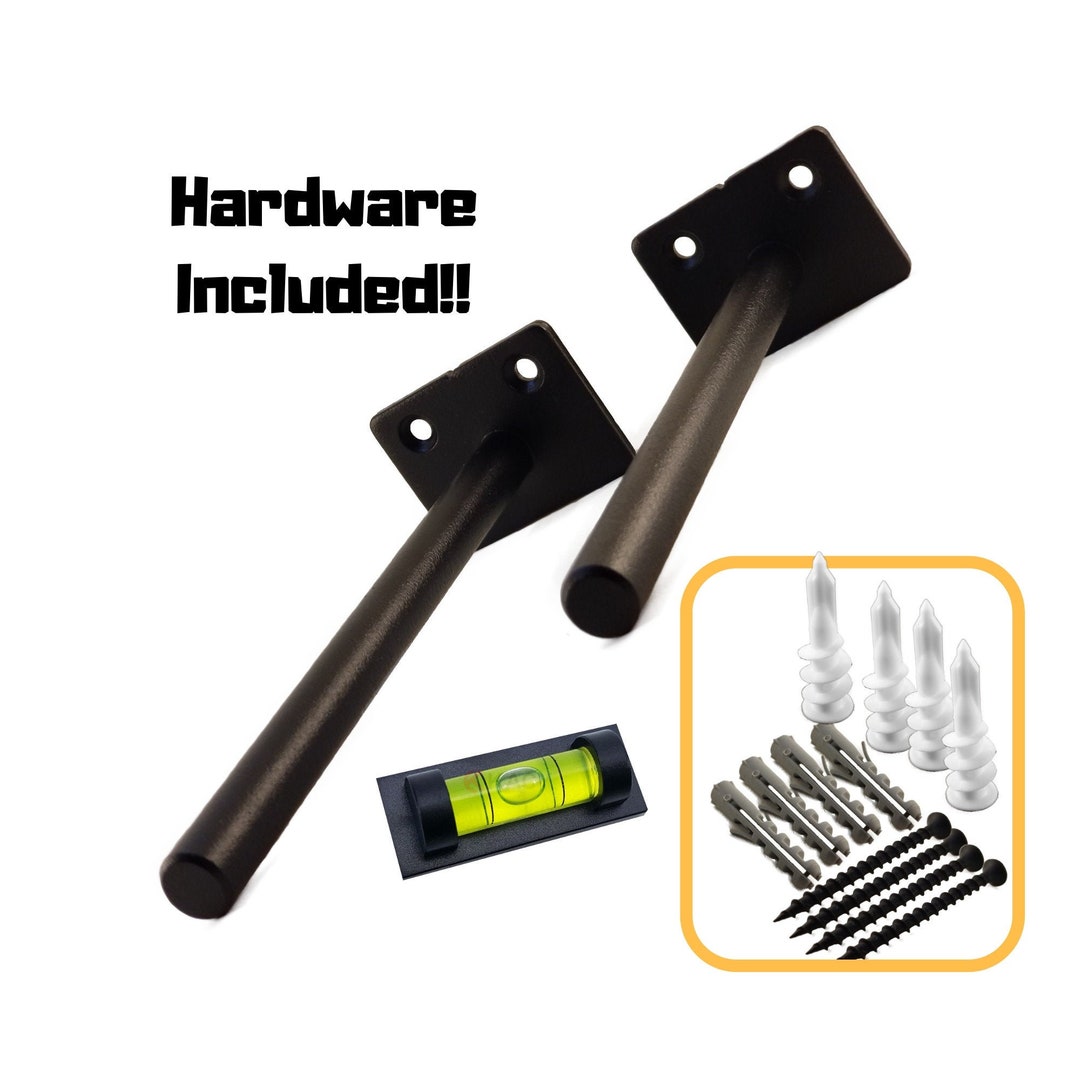 Floating Shelf Brackets - Sliver Woodworking, Heavy Duty Floating Shelf ...