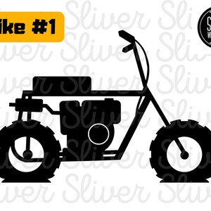 Mini Bike Stickers - Minibike Decals and Window Stickers- Mini Bike ...