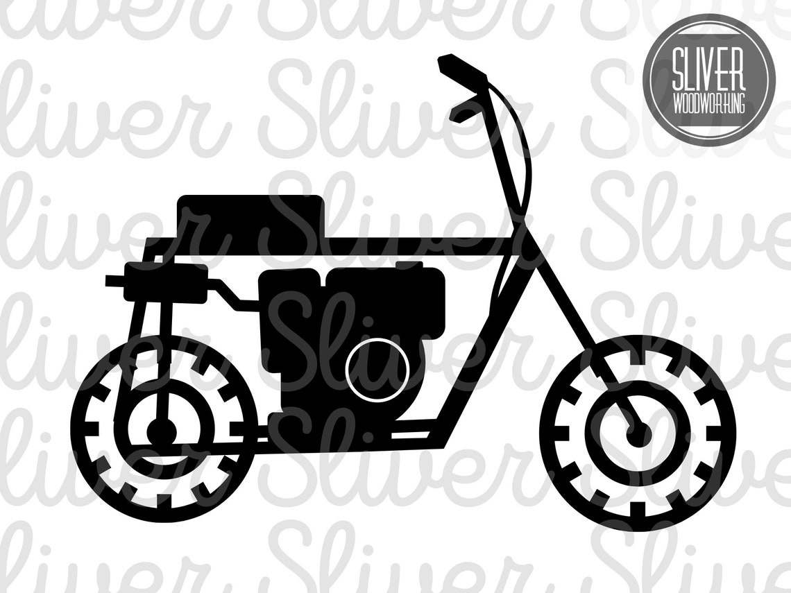 Mini Bike Stickers Minibike Decals and Window Stickers Mini - Etsy