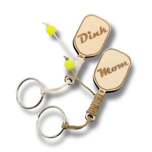 Personalized Pickleball Paddle Keychains! Pickleball Paddle Gift for ...