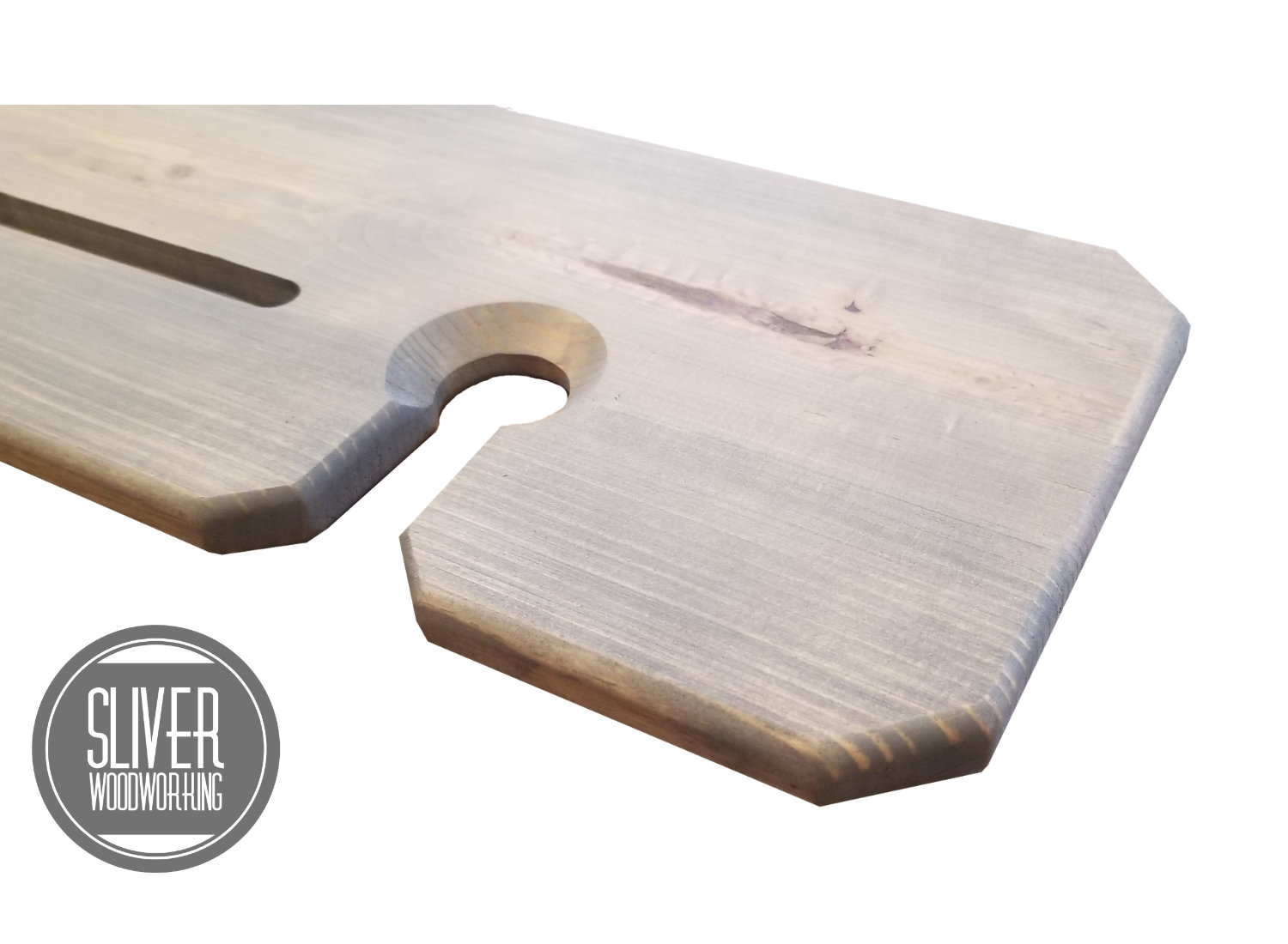 Bathtub Tray Weathered Grey - Sliver Woodworking, Bath Tub Tray, Bath ...