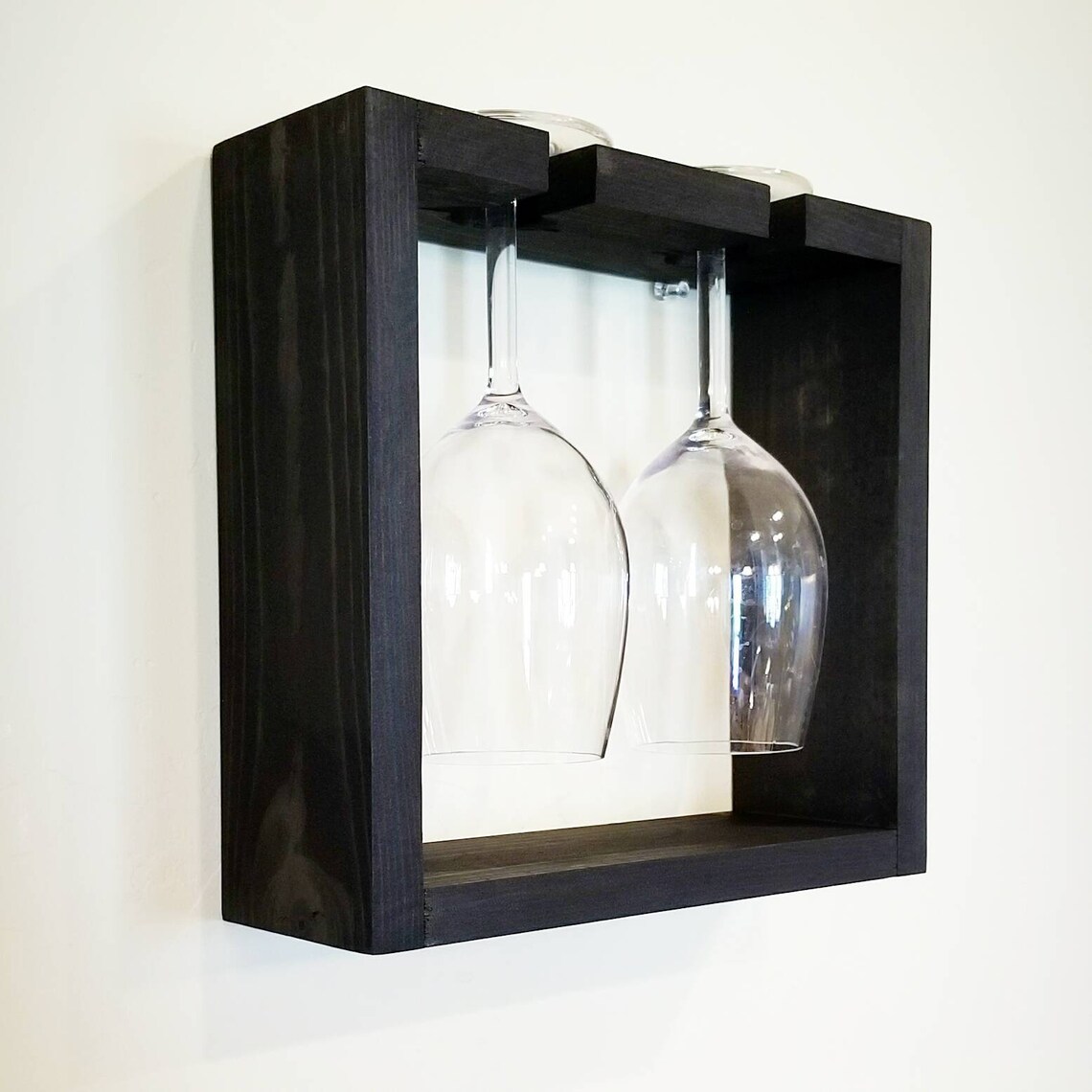 Floating Wine Glass Holder. Unique Wine Rack Storage. Wine | Etsy