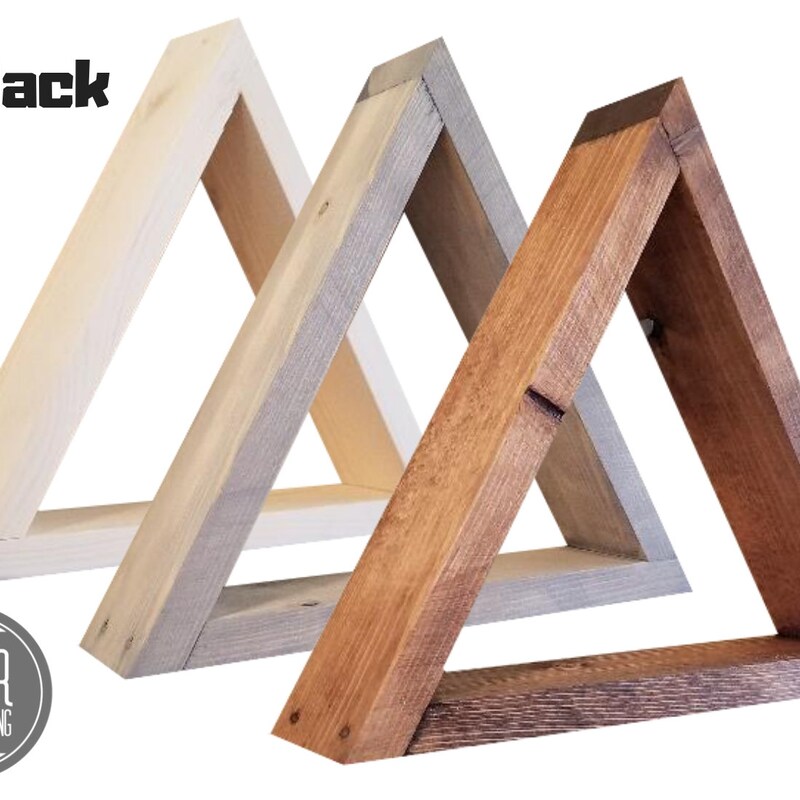 Triangle Wall Shelf - Etsy