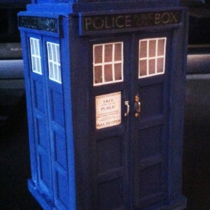 Digital Download- Make Your Own Miniature Tardis Inspired by Doctor Who ...