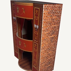Digital Download-make Your Own Paper Theater Balcony-digital Download ...