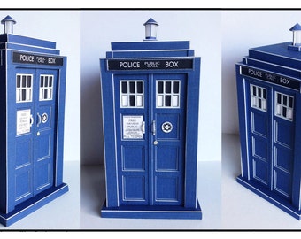 Red English Telephone Booth Plans PDF Downloadable File - Etsy