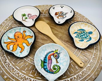 Turtle Spoon Rest - Etsy