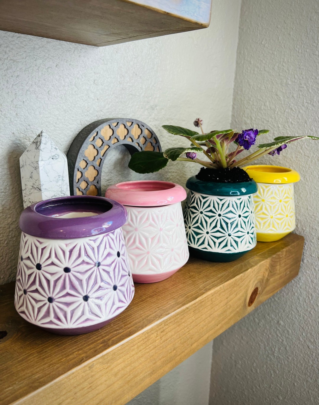 African Violet Pot - 4" Standard Violet Pot - Self Watering Pot ...