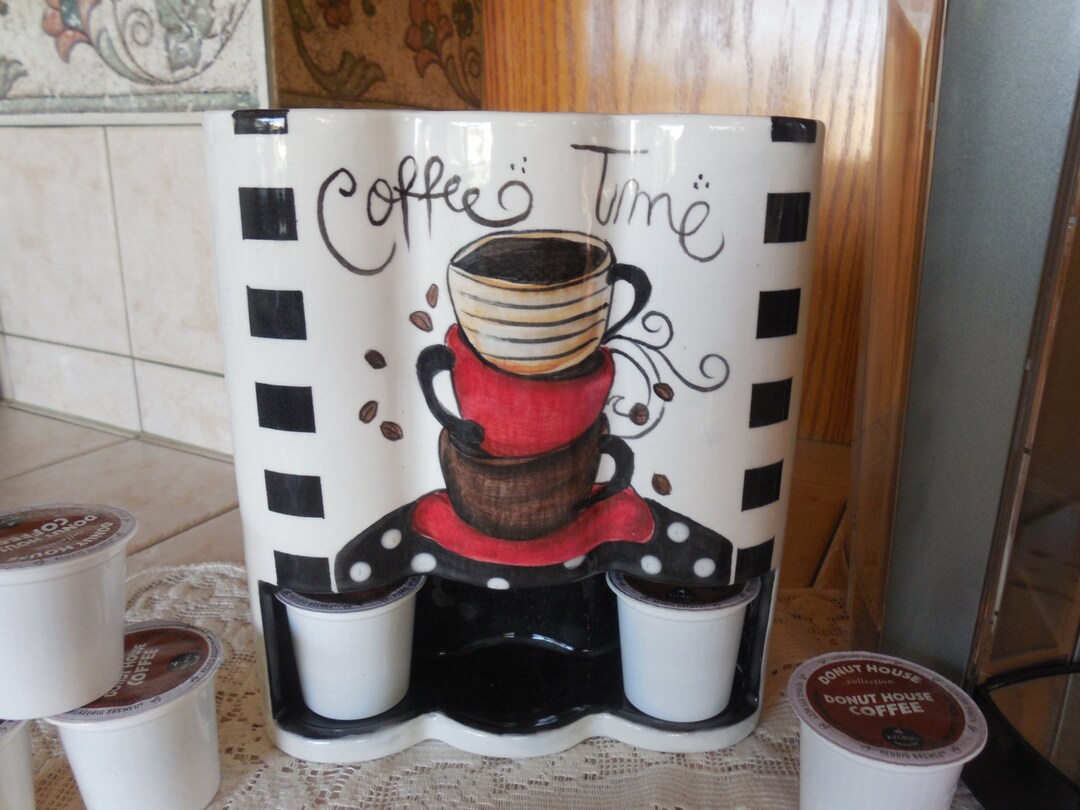 Coffee Time K-cup Holder - Space Saver Keurig Cup Holder - Keurig ...
