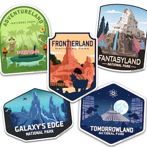 Happiest Place National Park Stickers - Etsy
