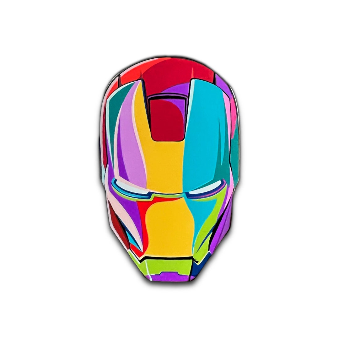 Artsy Iron Man Pin - Etsy