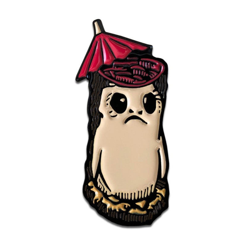Porg Mug Enamel Pin - Etsy