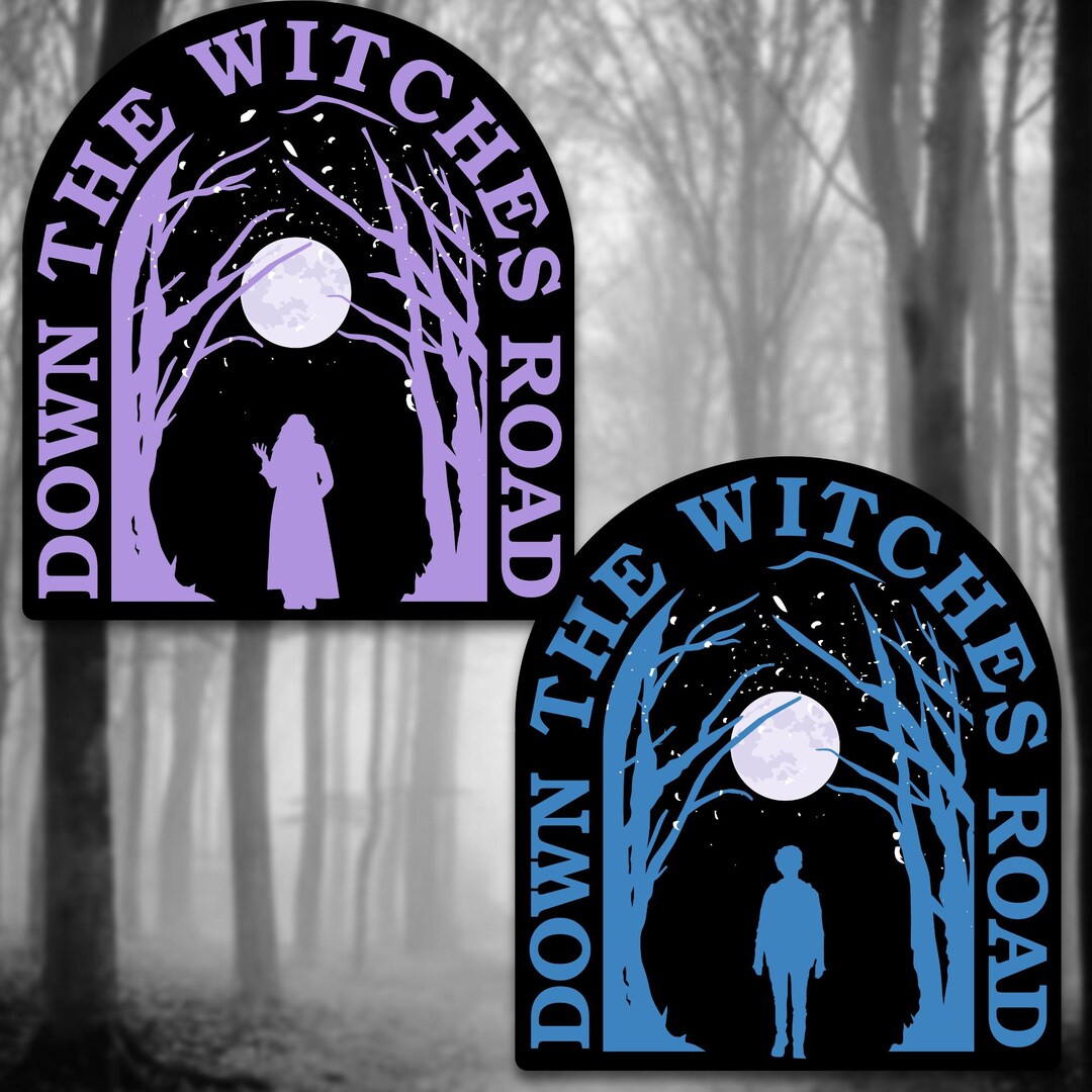 Witches Road Stickers - Etsy