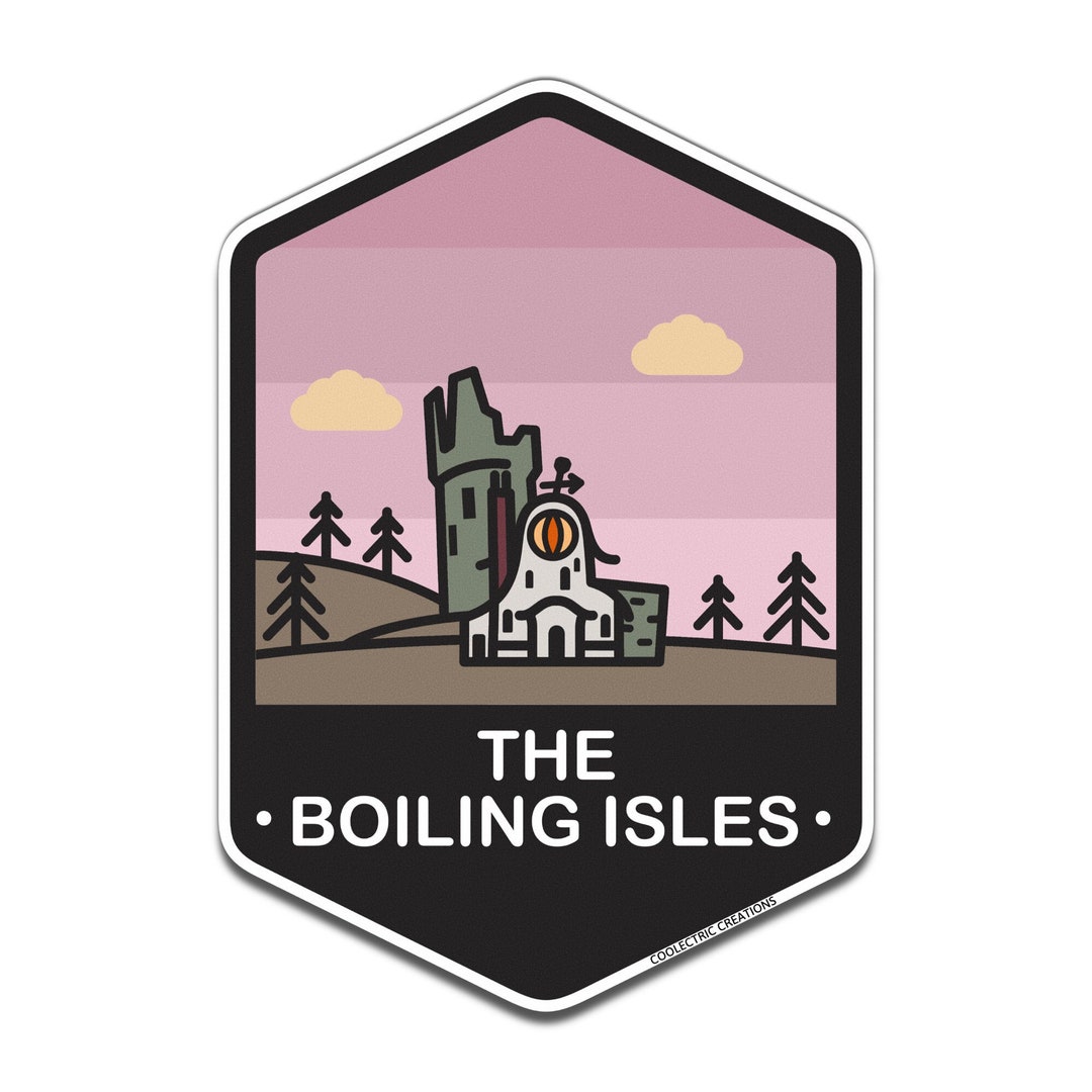 The Boiling Isles Adventure Sticker - Etsy