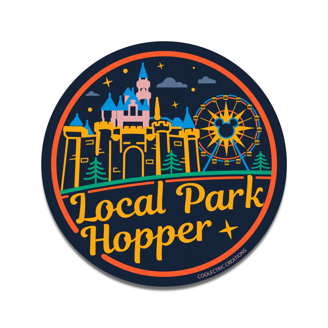 Local Park Hopper Sticker - Etsy