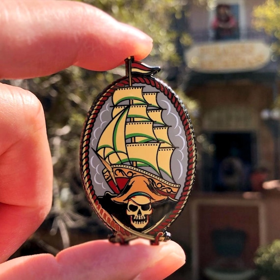Dead Men Tell No Tales Enamel Pin | Etsy