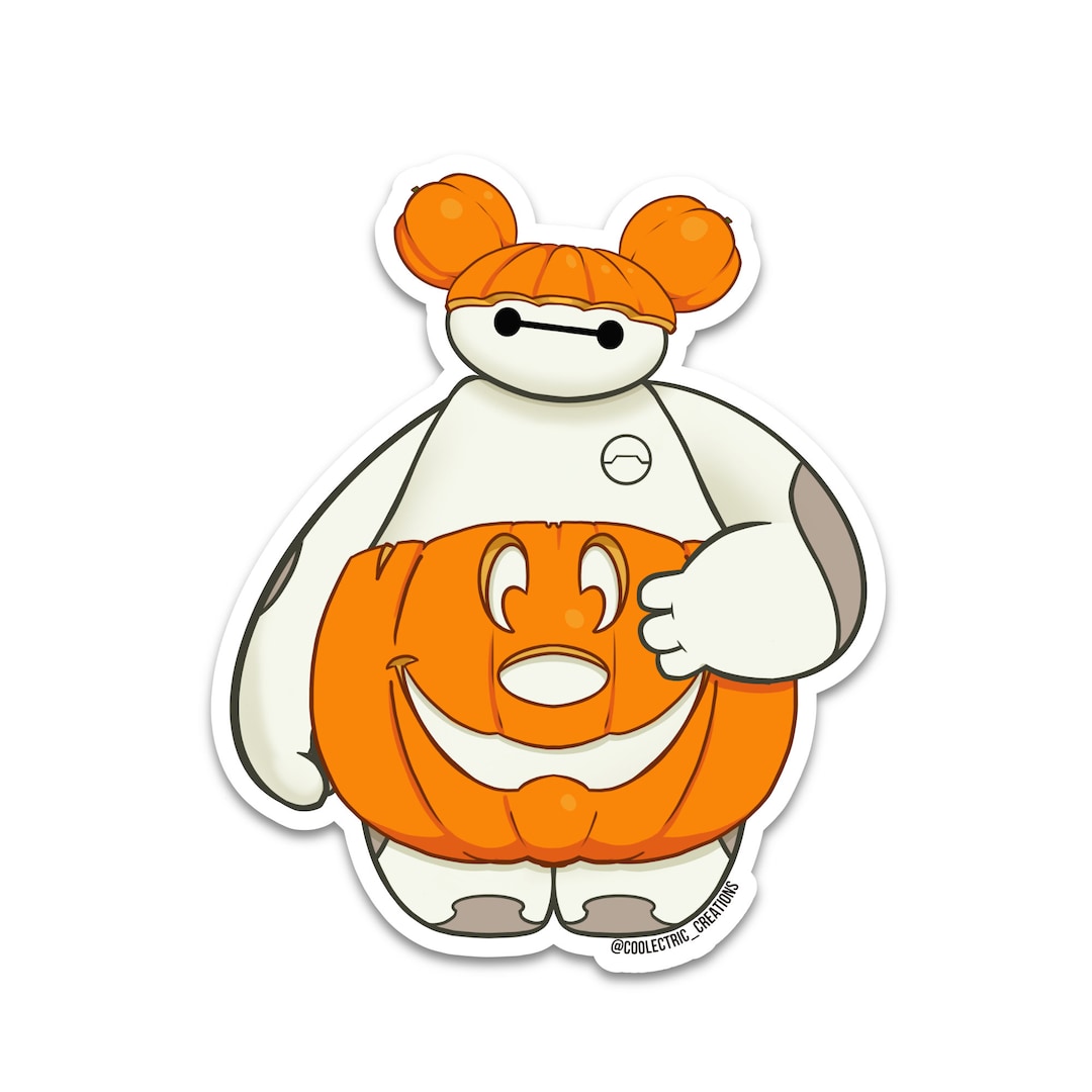 Baymax-o-lantern Sticker - Etsy