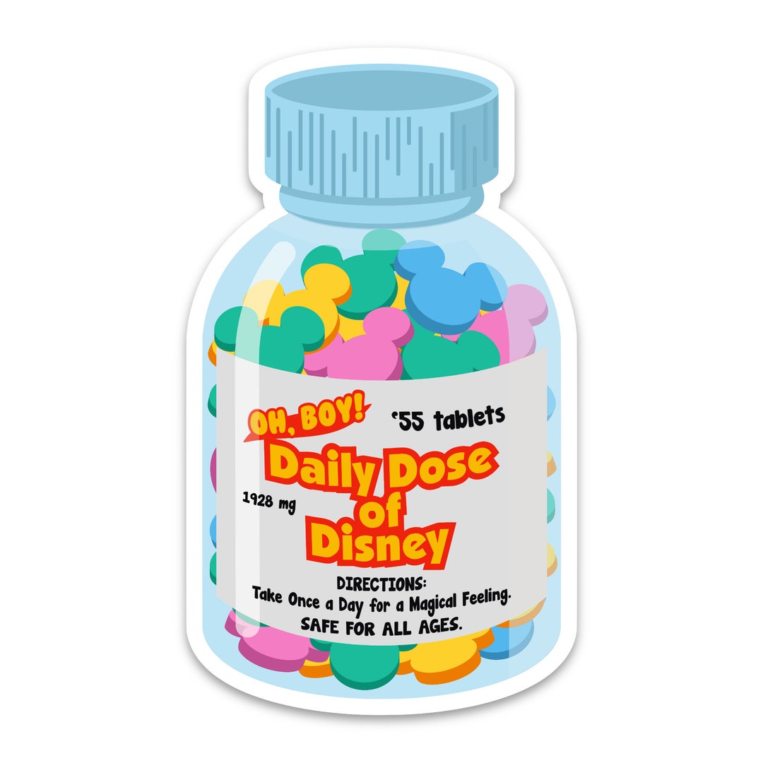 Daily Dose Sticker - Etsy