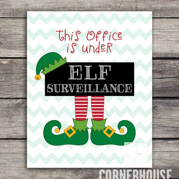 Elf Surveillance - Etsy