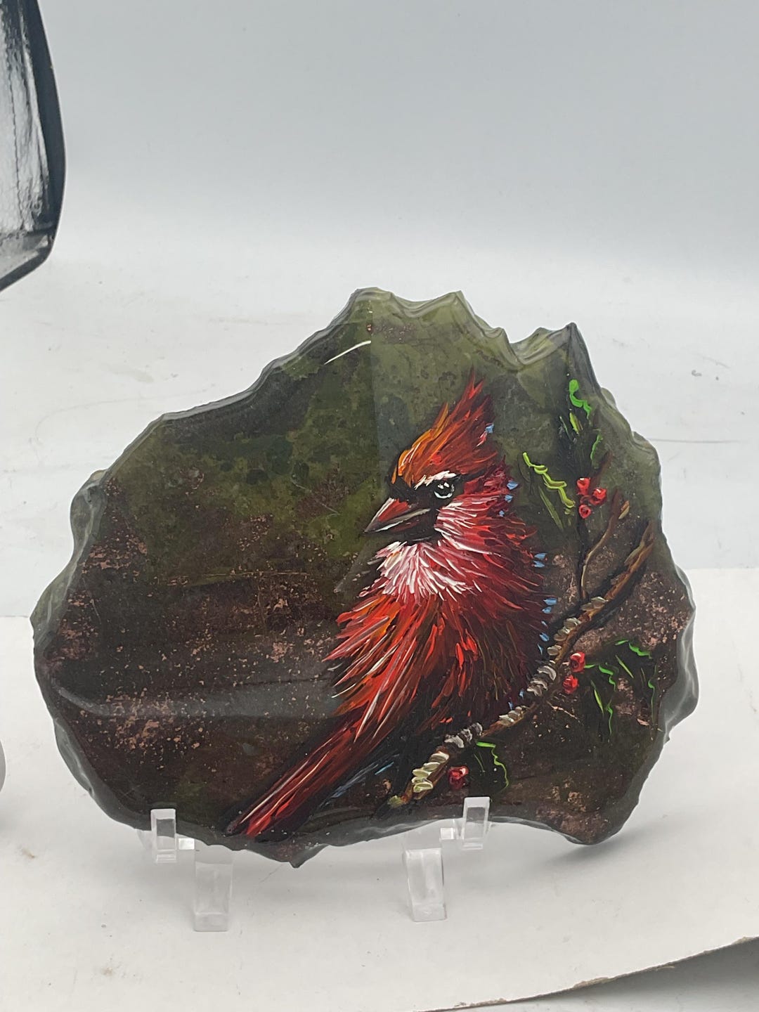 Cardinal on Copper - Etsy