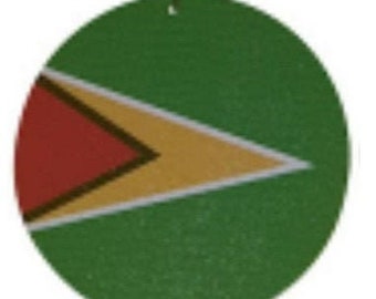 Guyana Keychain - Etsy