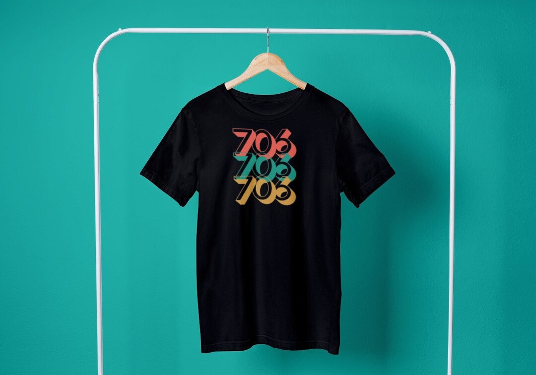 706 Georgia Area Code Shirt. GA Pride Classic Tshirt - Etsy
