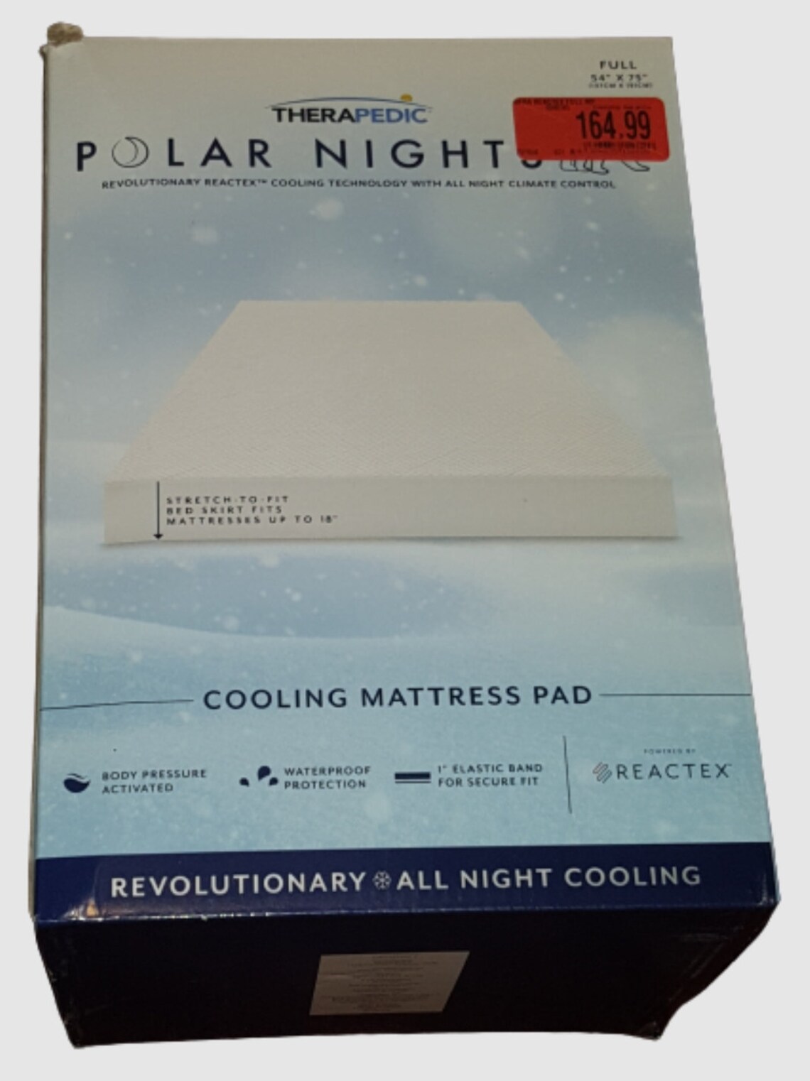 Therapedic Polar Nights Cool Mattress Pad - Etsy